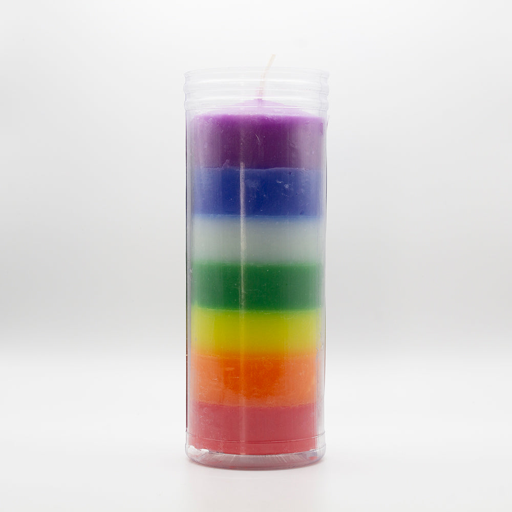 Velón de Vaso Siete Arcángeles - Protección Esotérica y Ritual – Palacio de incienso